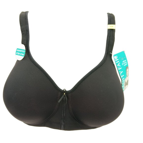 Vanity Fair | Intimates & Sleepwear | Vanity Fair Wire Free Black Full ...